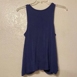 Shimera | Tops | Shimera Knot Front Tank Top Slate Blue | Poshmark